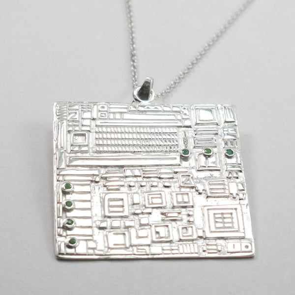 Computer Chip Necklace – Minx Jewelry