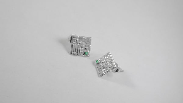 Computer Chip Earrings – Minx Jewelry